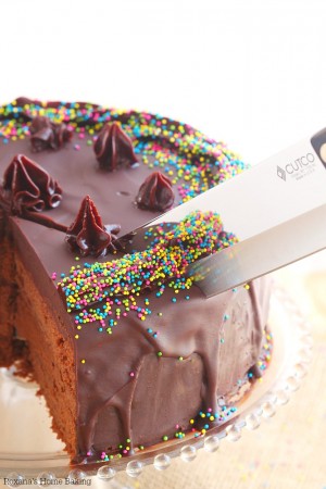 Triple chocolate cake recipe