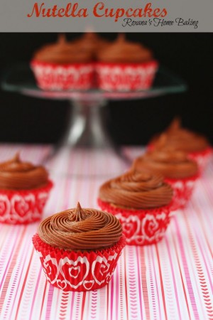 Nutella cupcakes with Nutella frosting recipe