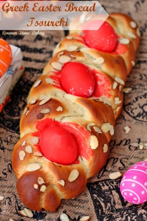 Tsoureki - Greek Easter bread recipe