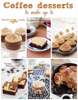 50 Coffee desserts to wake up to