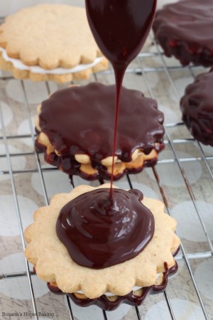 Homemade moon pie cookies recipe