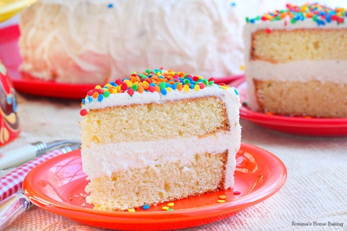 Vanilla bean cake with vanilla bean buttercream recipe