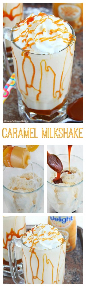 Caramel milkshake - a trEATs affair